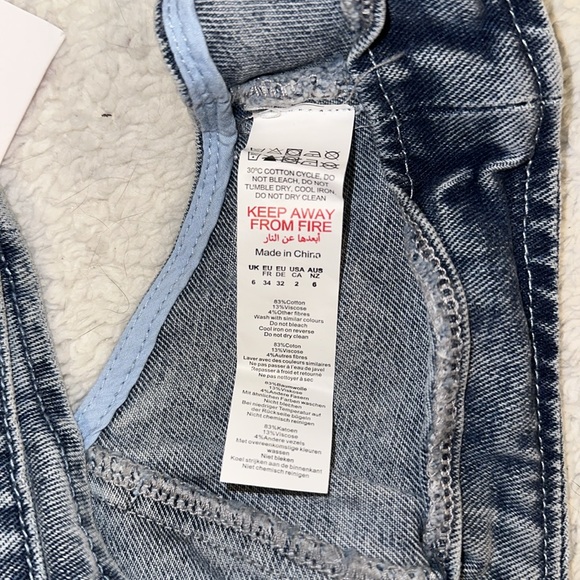 PrettyLittleThing | Tops | Vintage Belted Denim Bando Top By Pretty ...